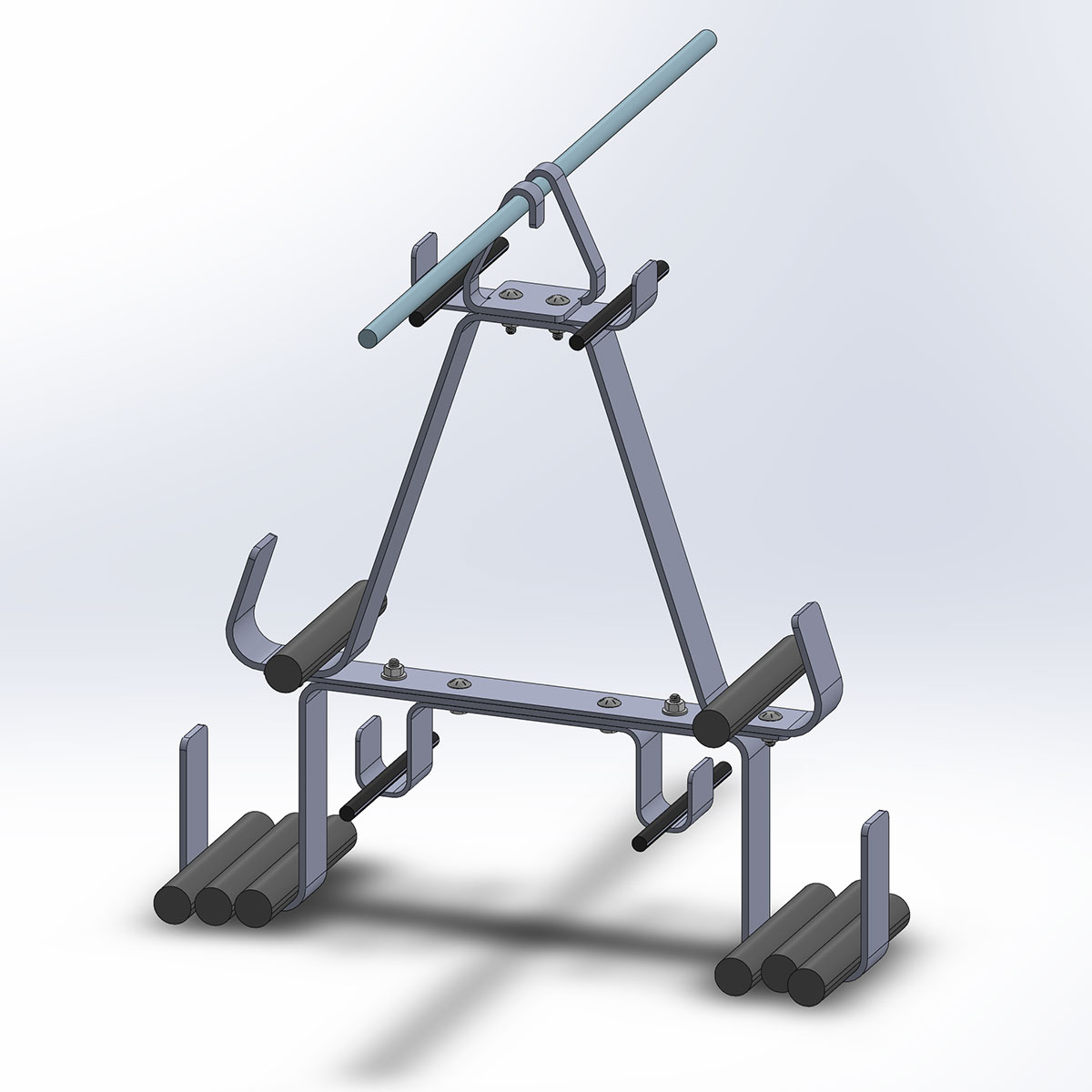 8 Axis Cable Hanger (CMH-F8): Products: Cable Management Hangers at GSI ...